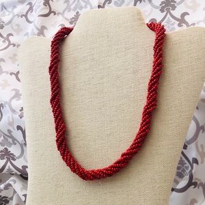 Jewelry | Seed Bead Rope Necklace | Poshmark